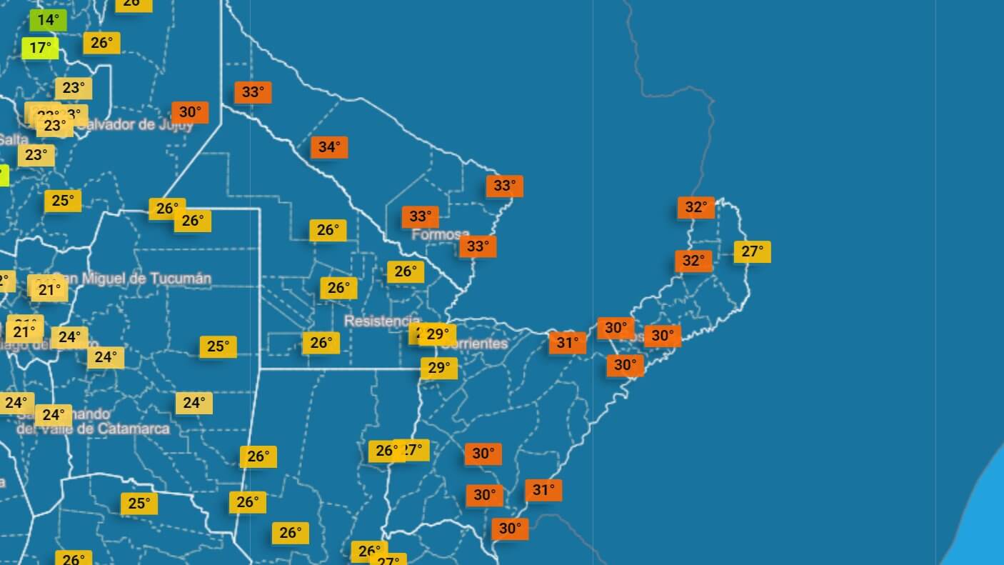 El NEA, sin tregua: vientos del trópico reactivarán la ola de calor ...