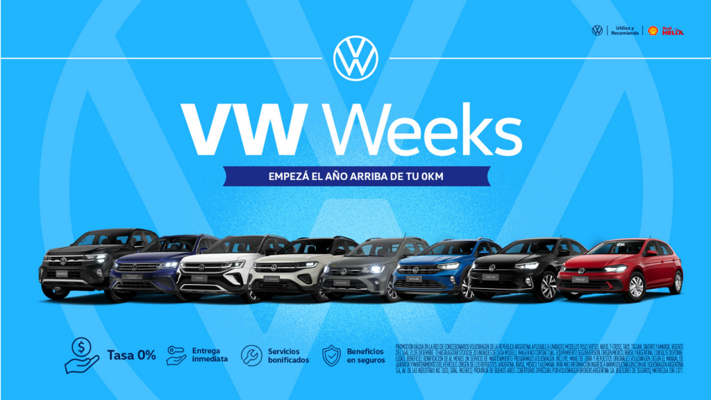 Volkswagen relanzó las “VW Weeks”: financiamiento a tasa 0% | Infocampo